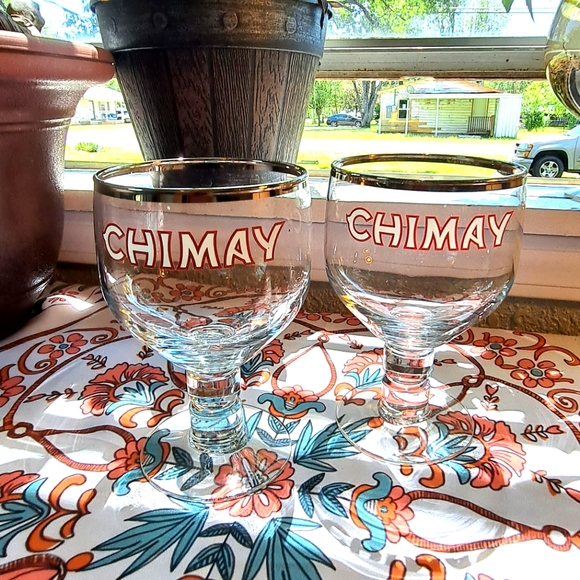 chimay | Dining | Vintage Chimay Beer Chalice Set | Poshmark